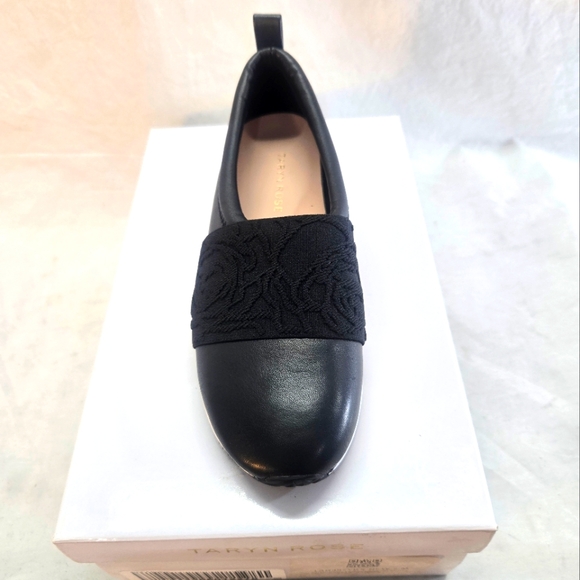 Taryn Rose | Shoes | Taryn Rose Womens 5 Charlotte Black Leather Slipon ...